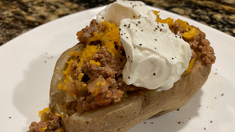 Beef'd Up Loaded Potato